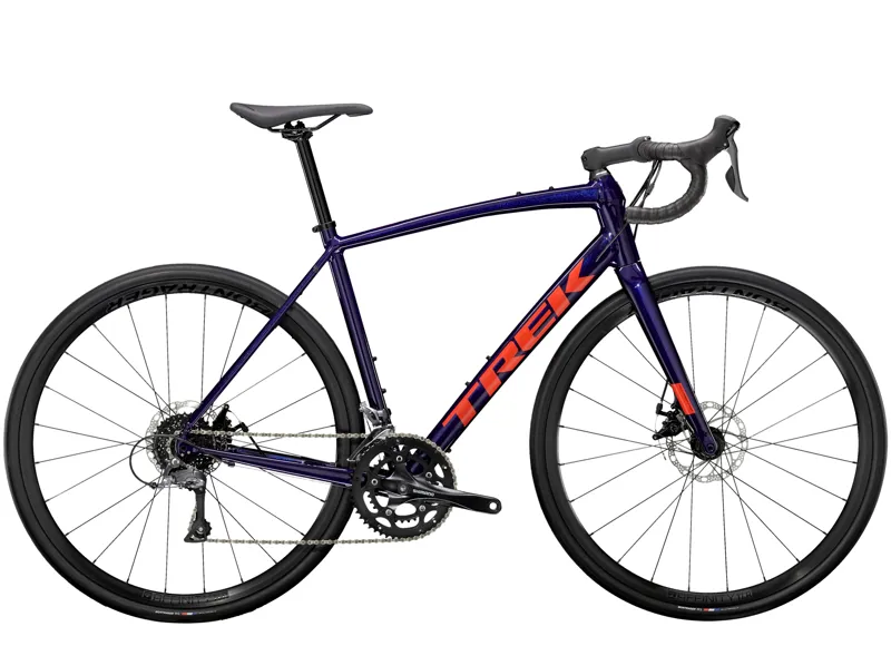 Trek Domane AL 2 Disc Road Bike in Purple